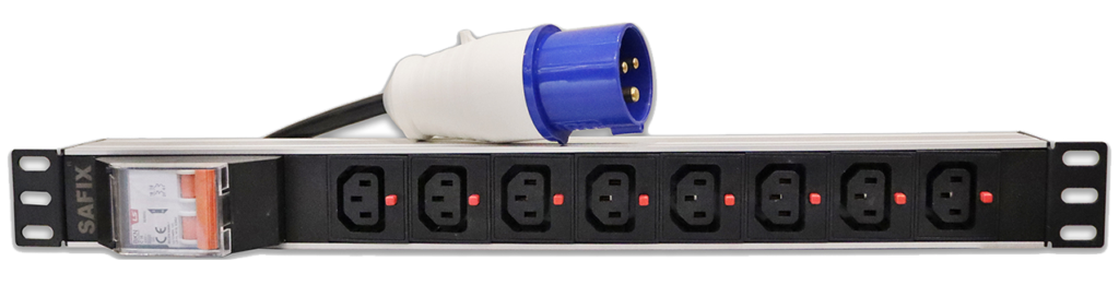 PDU 8 Way C13 with MCB - 16 Ampere